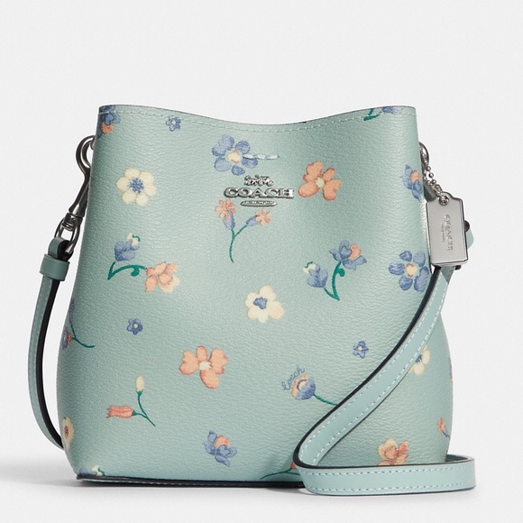 Coach | Bags | Nwt Coach Mini Town Bucket Bag With Mystical Floral ...